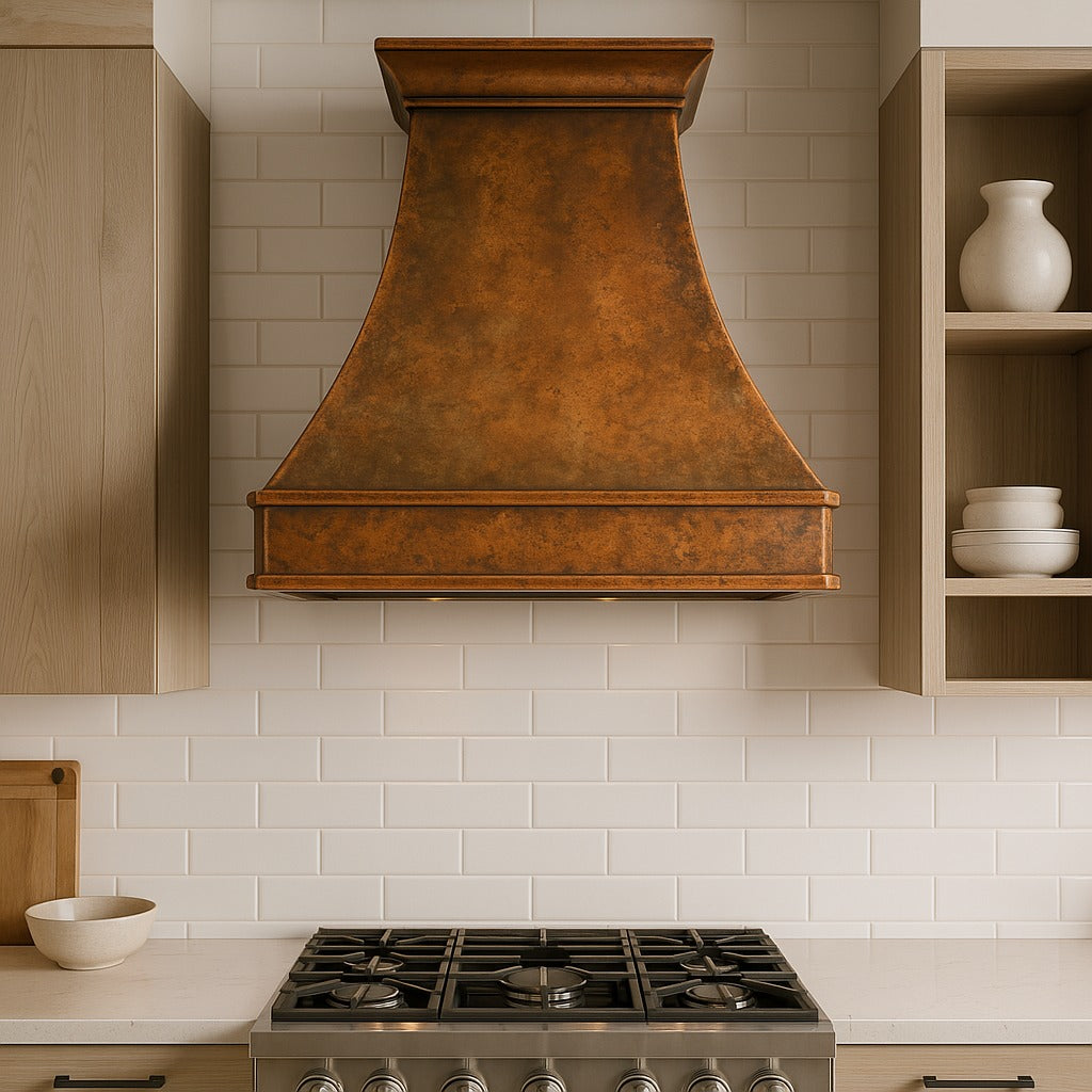 Handcrafted Copper Range Hoods: The MyCustomCopper Difference – Custom ...