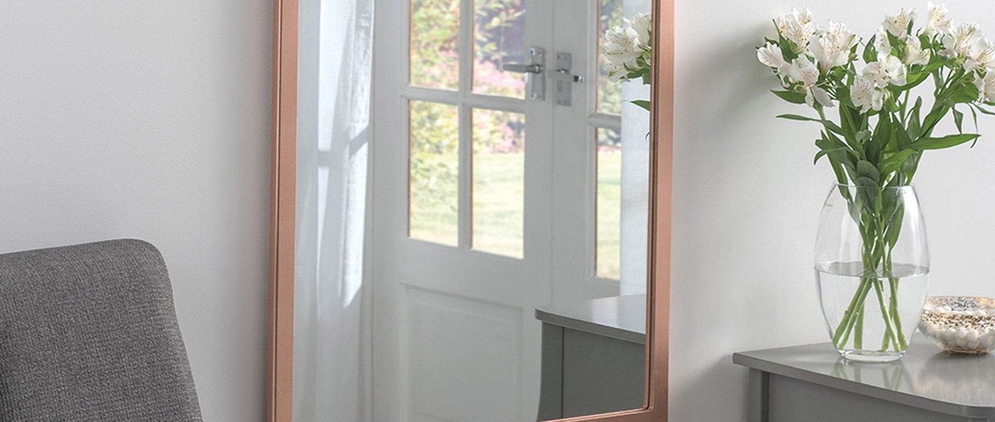 Custom Copper Mirrors | Round, Rectangular, Arched