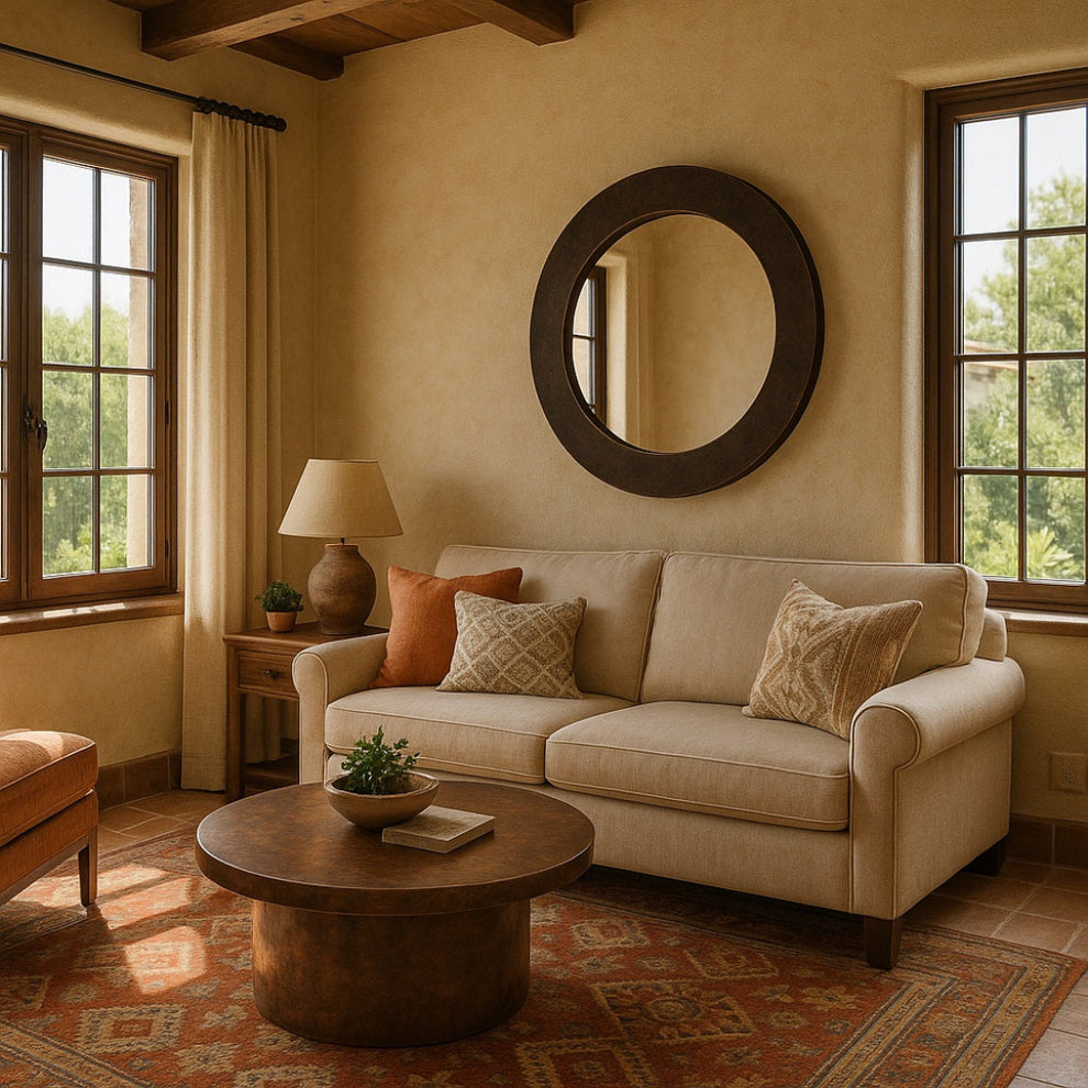 Round Copper Mirror – Custom Copper